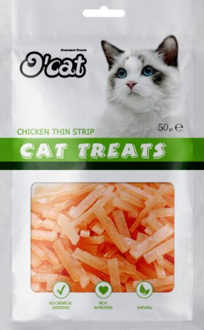 Chicken Thin Strip Snack 50g – The Vet Store